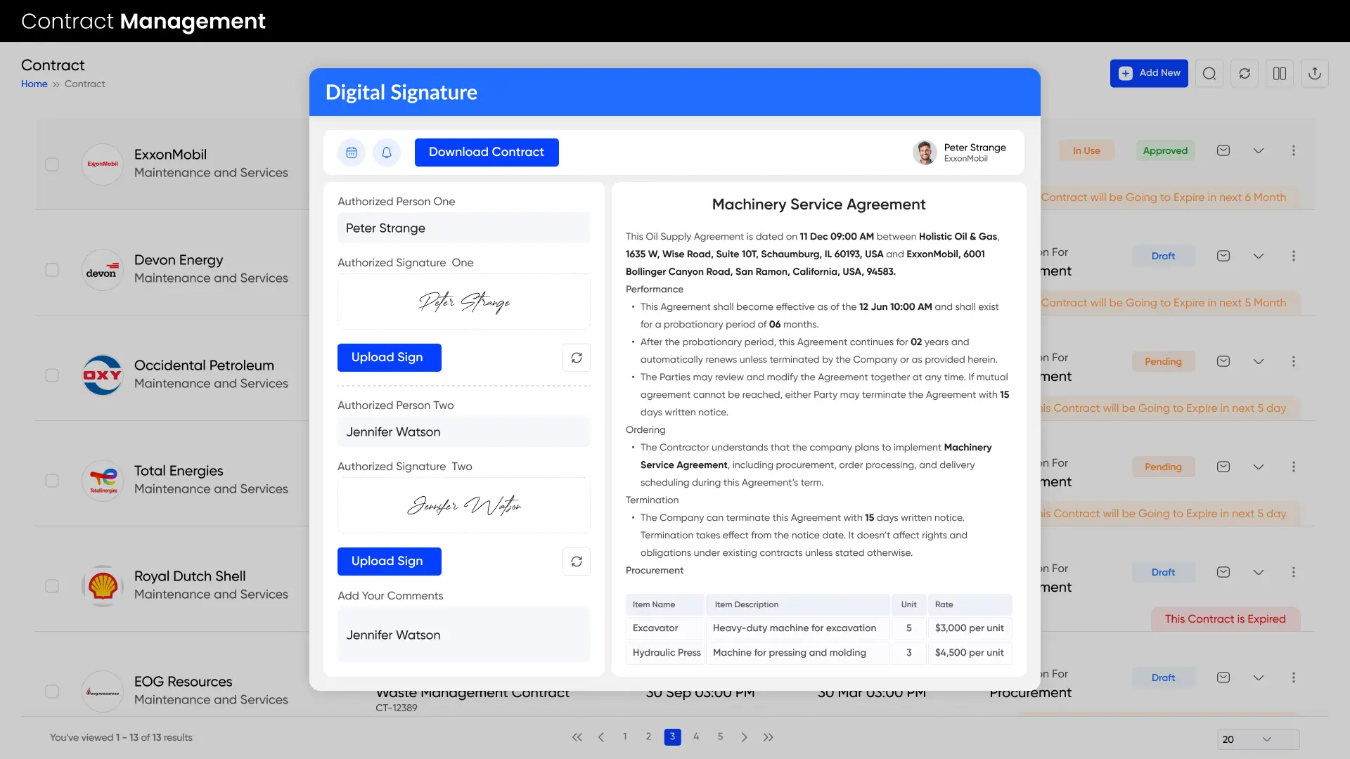 Contract Management | AppAsia